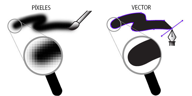 Averigua que es una imagen vectorizada y sus ventajas