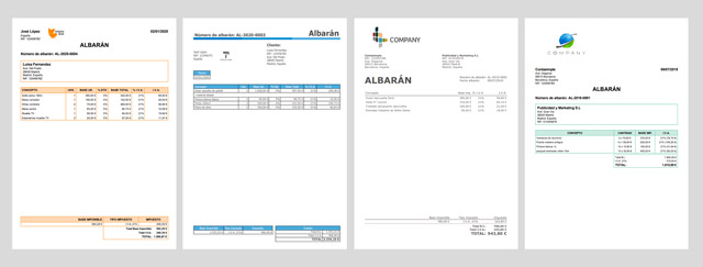 Albaranes ¿Qué es y ejemplos de un alabarán correcto? | Noticias | Área ...