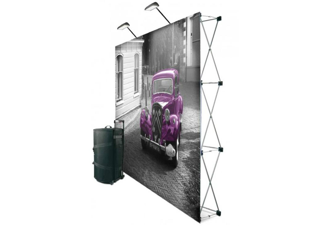 Impresión online de Pop Up Textil y Photocall publicitario